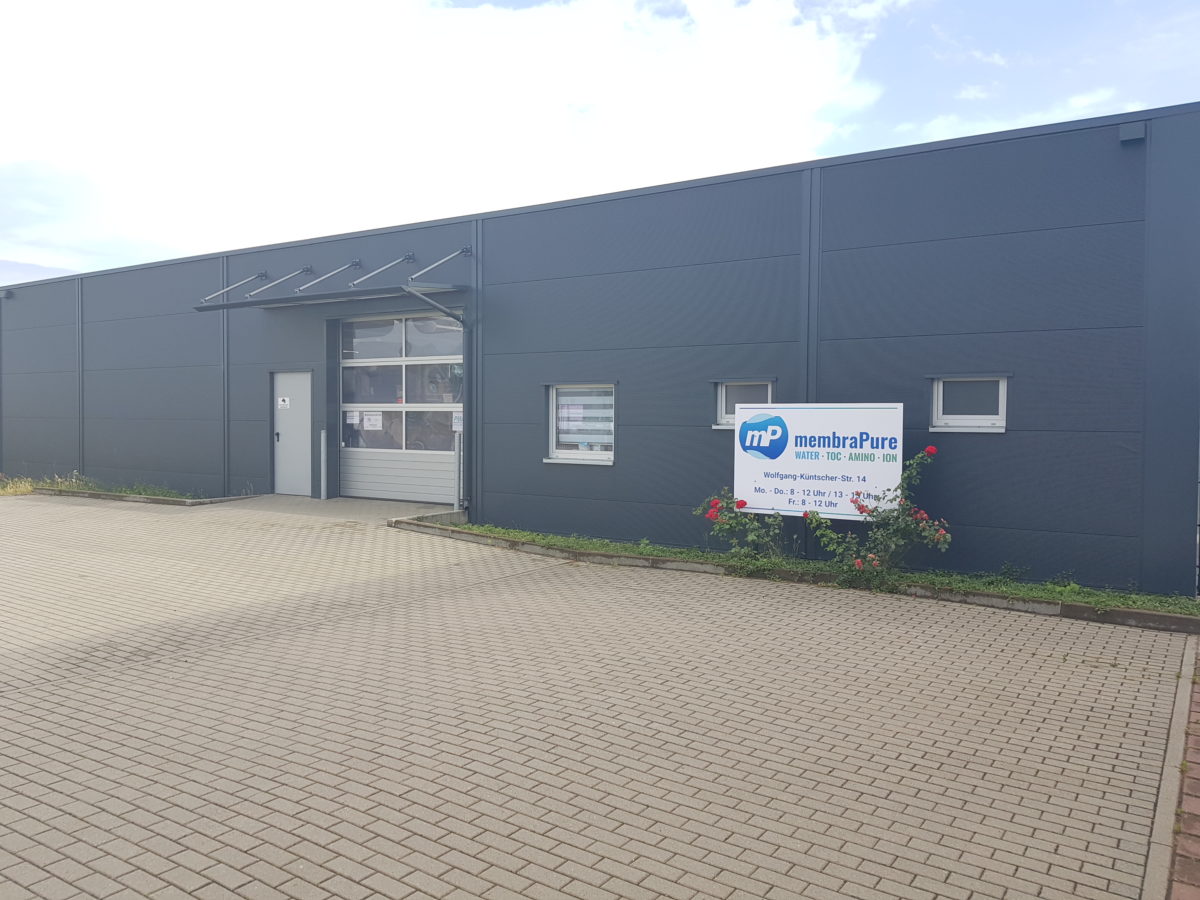 membraPure - WATER-TOC-AMINO-ION; Made in Germany