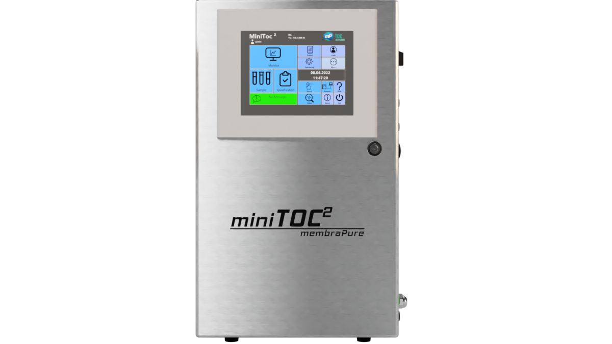 miniTOC² | the new online TOC analyzer for pure & ultra pure water